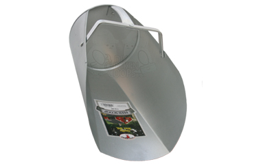 Galvanized Scoop 3, 4, and 6 Quart - Organic Chicken Feed